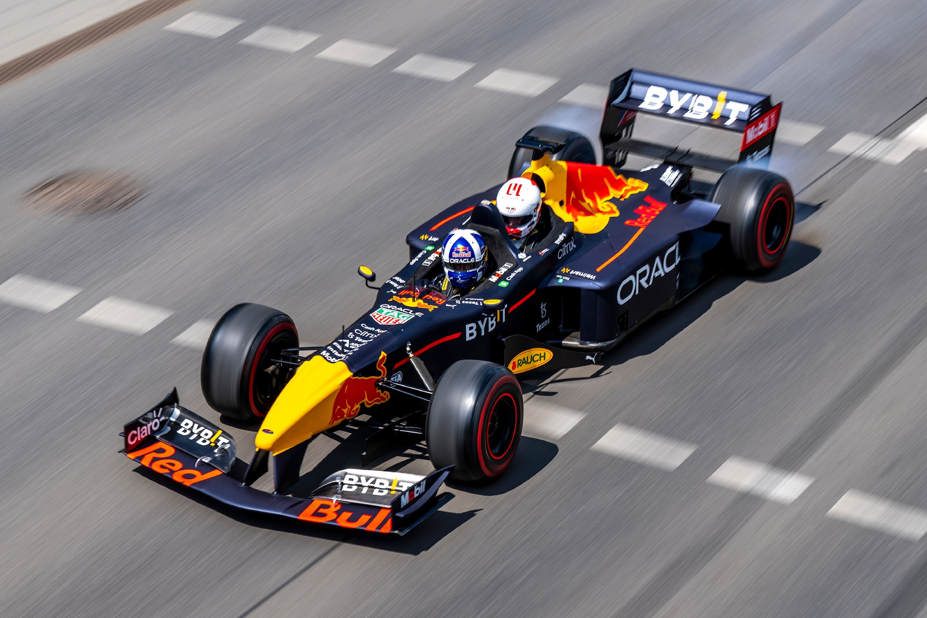Take A Taxi Ride In Red Bull's Two-Seater F1 Car