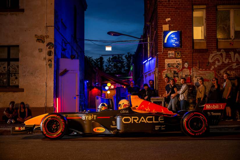 Take A Taxi Ride In Red Bull's Two-Seater F1 Car