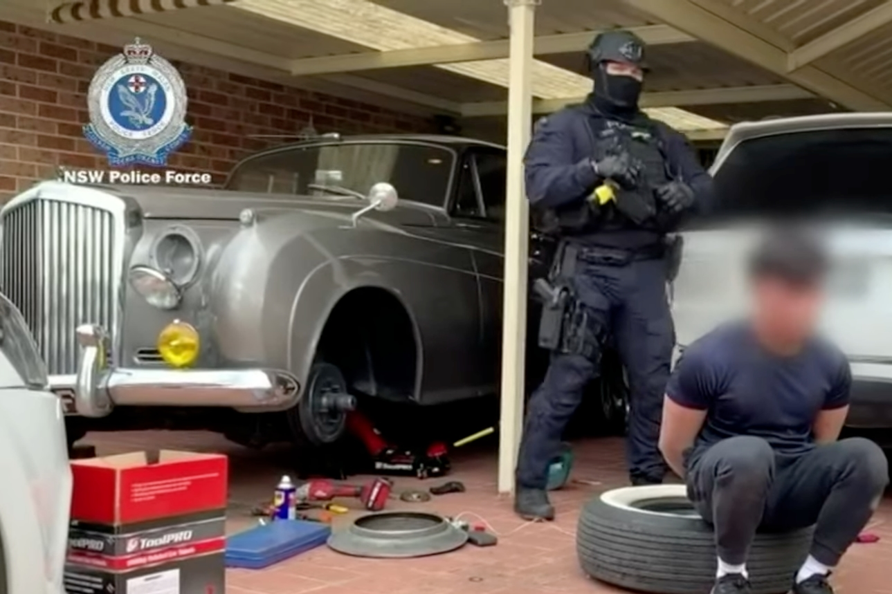 Criminals Use Vintage Bentley To Smuggle $106M Worth Of Drugs