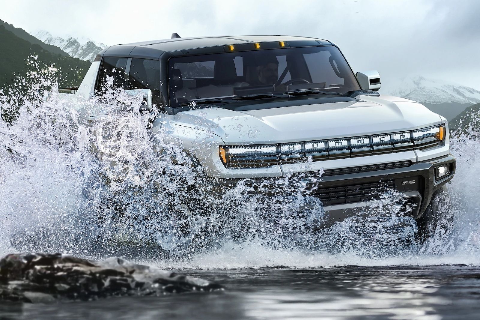 Apparently The GMC Hummer EV Does Not Mix Well With Water