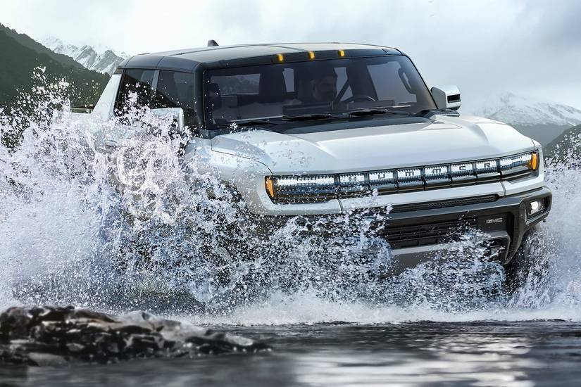 Apparently The GMC Hummer EV Does Not Mix Well With Water