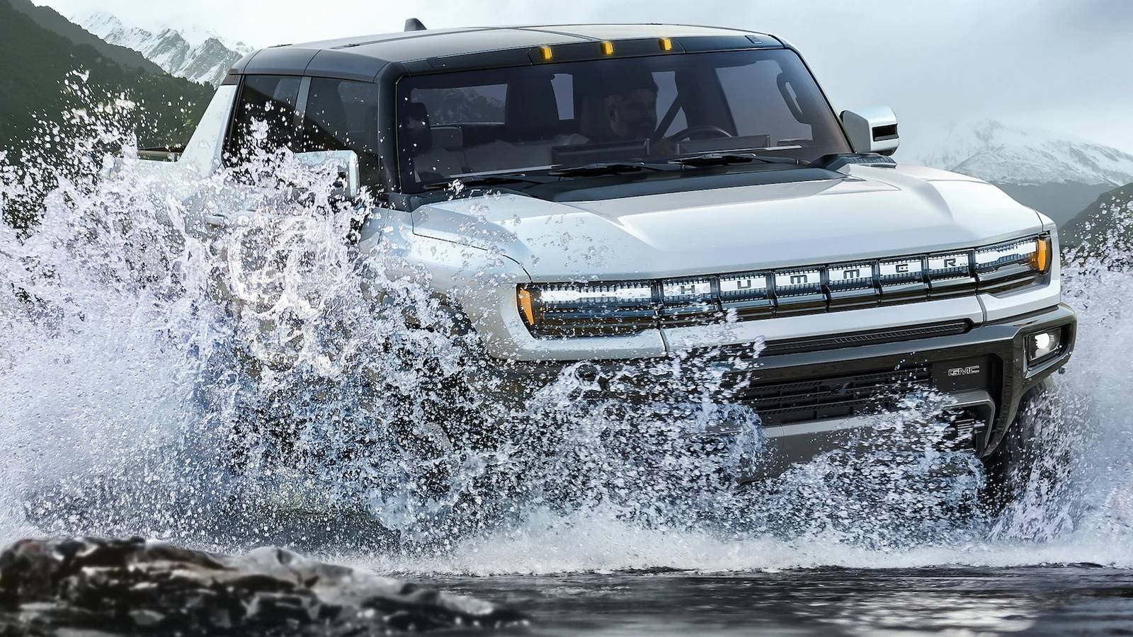 Apparently The GMC Hummer EV Does Not Mix Well With Water