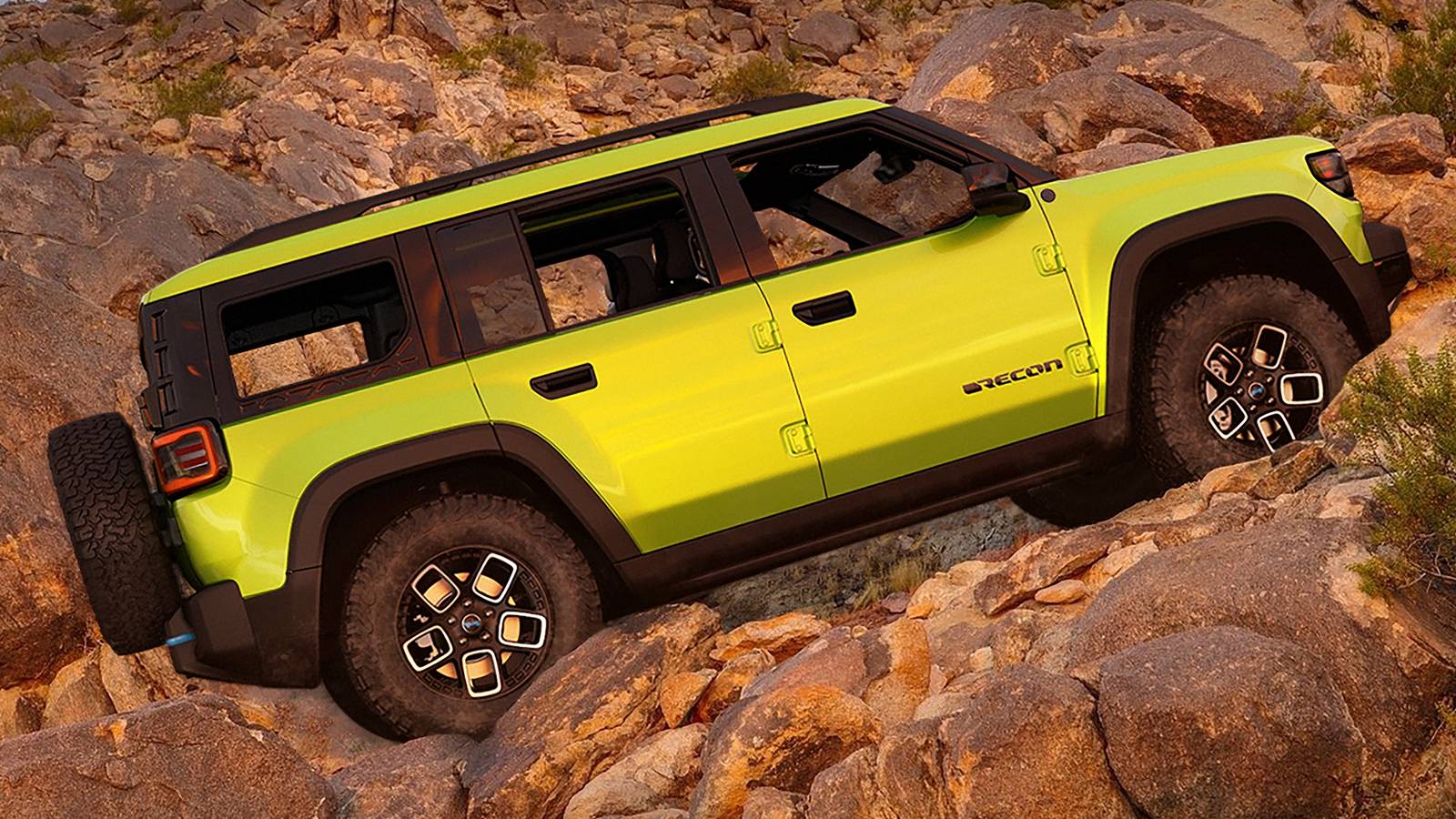 Meet The Jeep Recon: A Fully-Electric Wrangler Alternative
