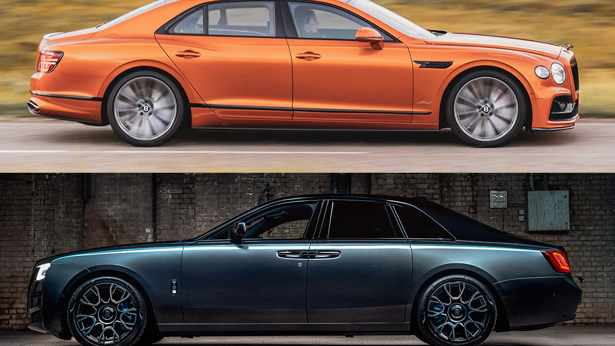 Bentley Flying Spur Speed Vs. Rolls-Royce Ghost Black Badge - Which ...