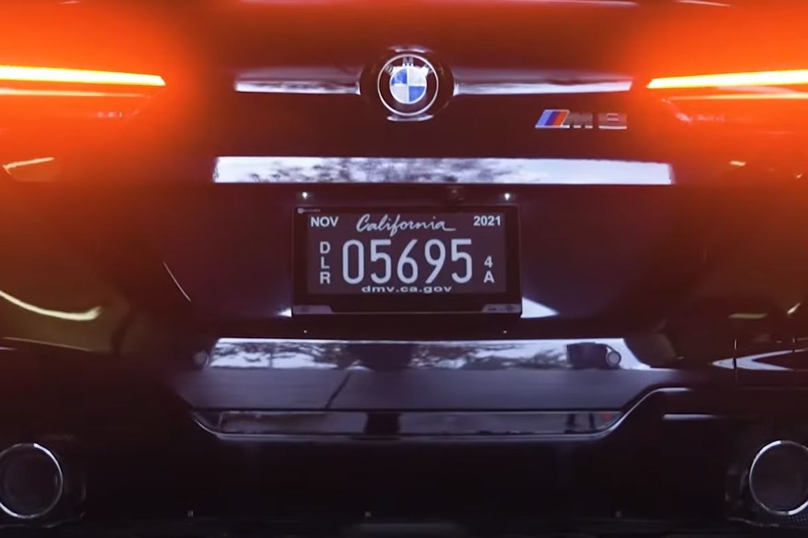 California Allows License Plates To Go Digital