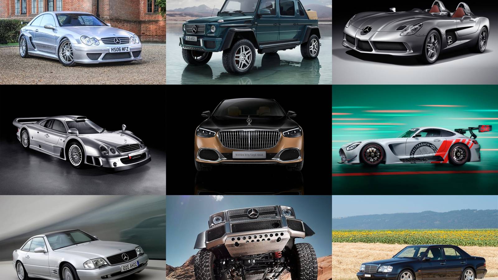 9 Of Mercedes' Finest, Fastest, And Rarest Limited Editions