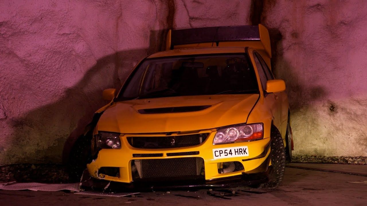 Watch The Mitsubishi Lancer Evo Crash That Put James May In Hospital