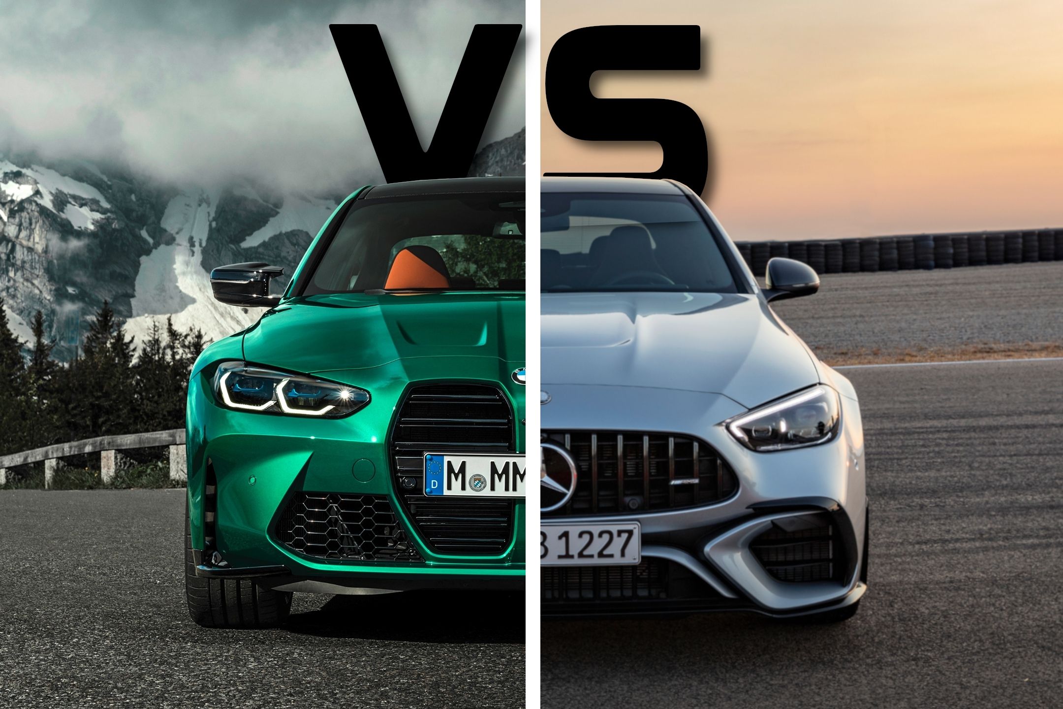 2024 Mercedes-AMG C63 vs. BMW M3 Comparison: Is Four Greater Than Six?