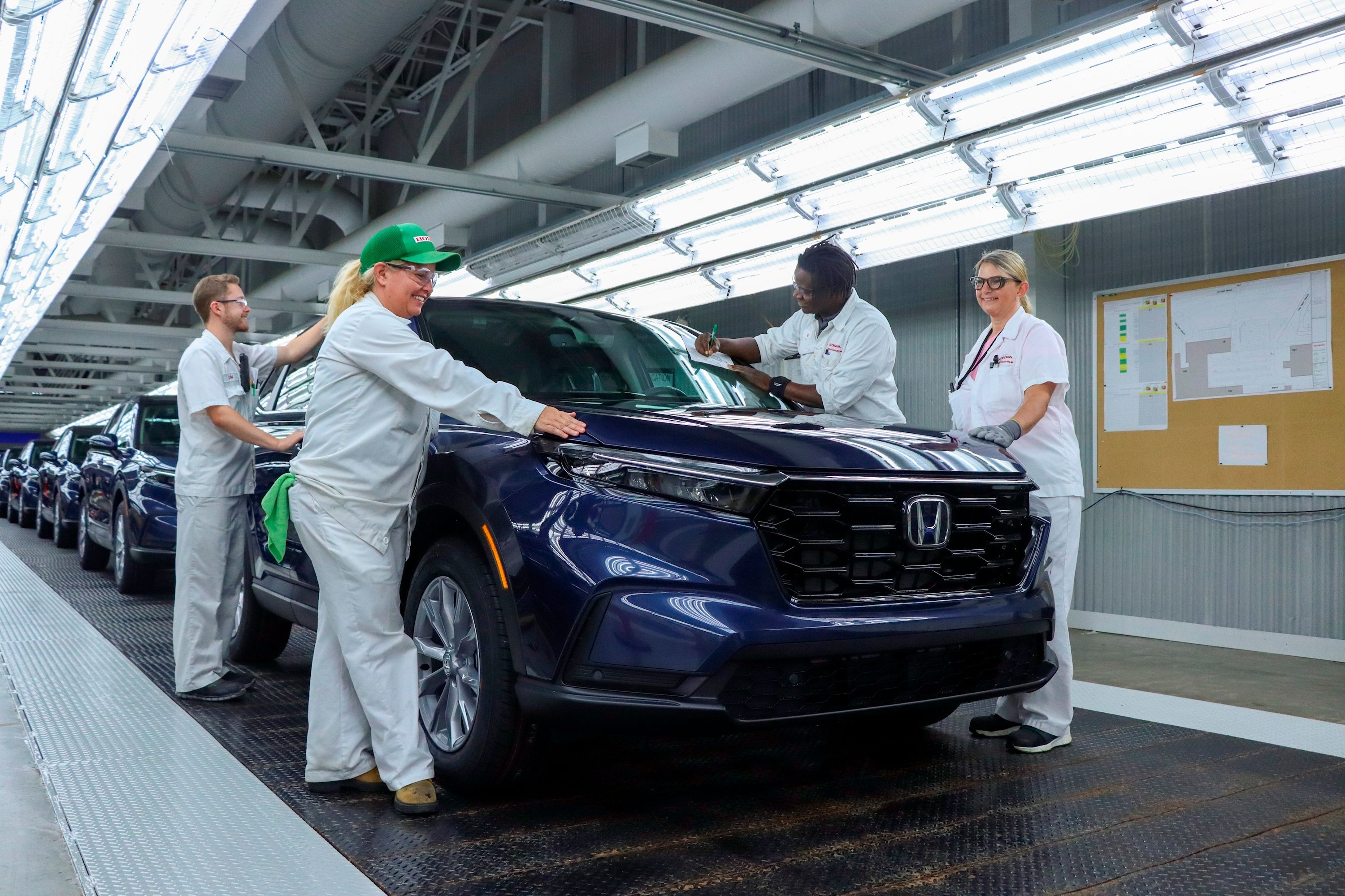 Honda Begins Building The Best-Selling CR-V In America