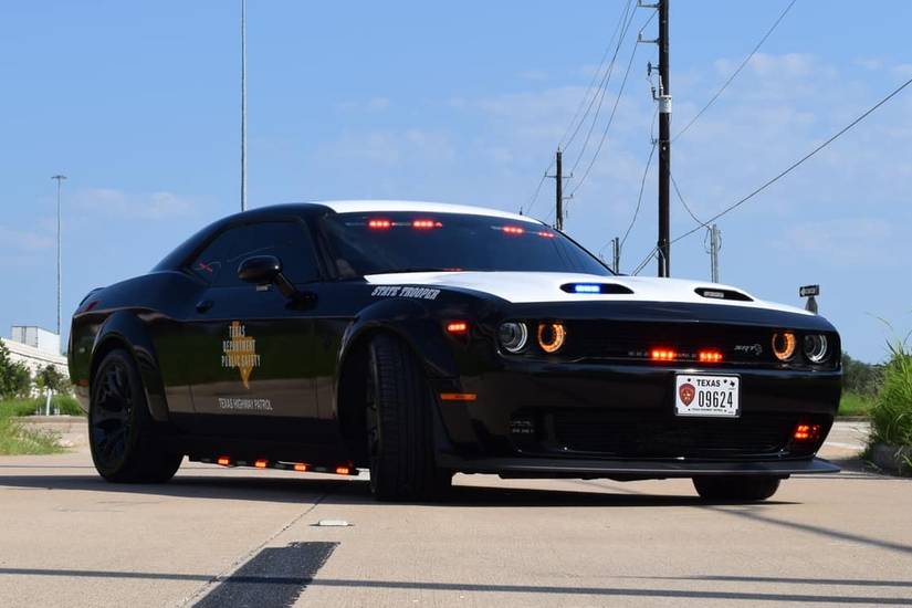 Texas Police Have A New Challenger Cop Car With Over 1,000 HP