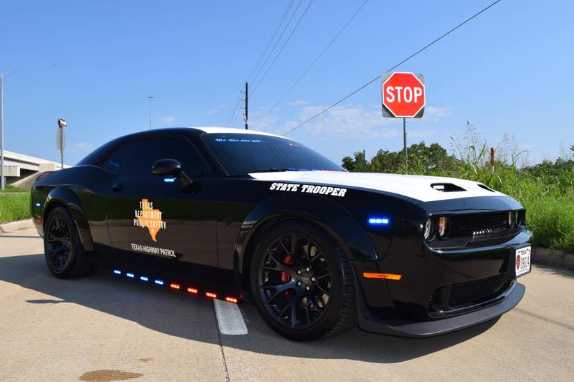 Texas Police Have A New Challenger Cop Car With Over 1,000 HP
