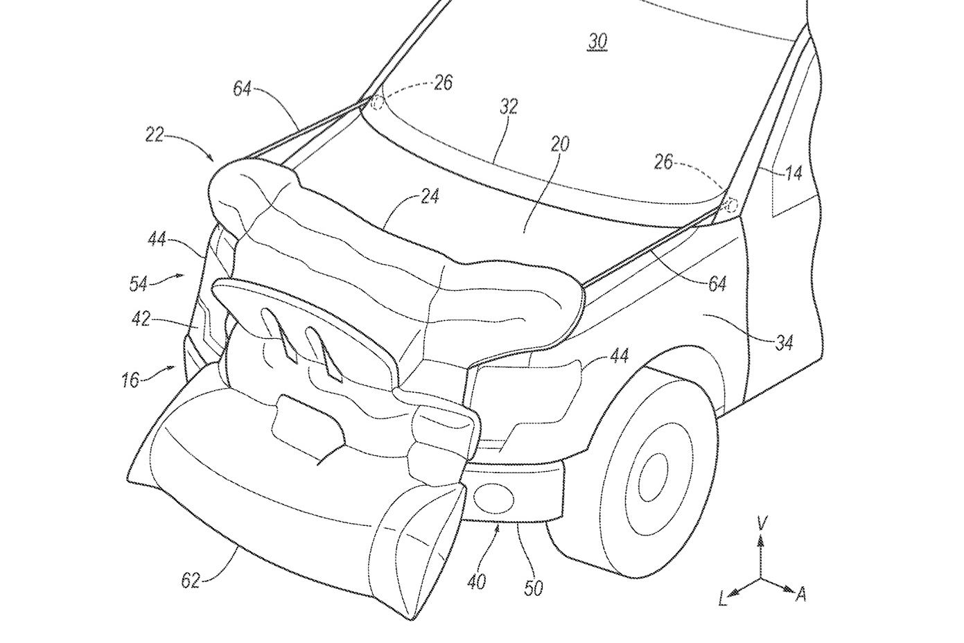Ford's New Exterior Front Airbag Will Give Pedestrians A Softer Landing