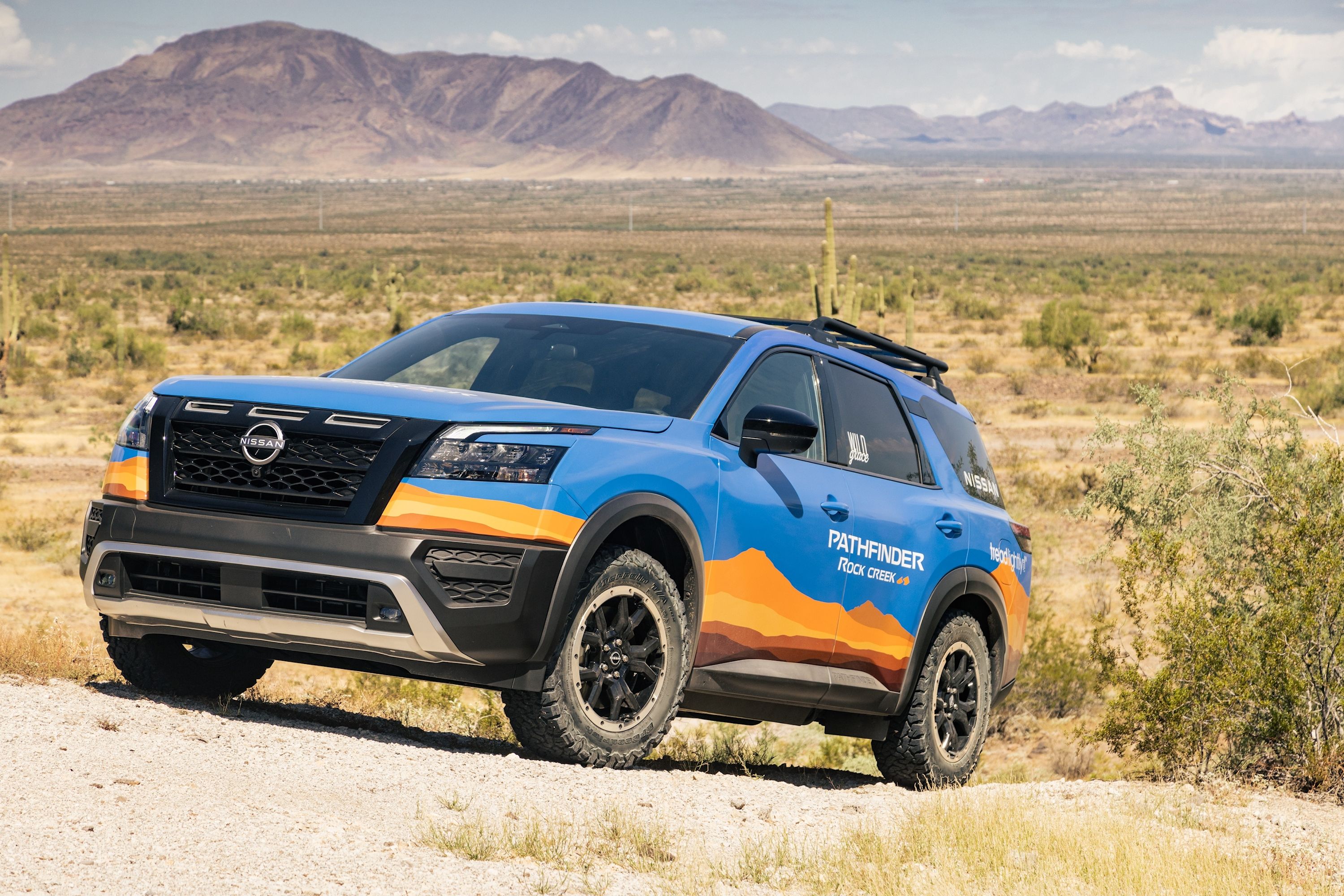 A Stock 2023 Nissan Pathfinder Rock Creek Will Run The Rebelle Rally ...
