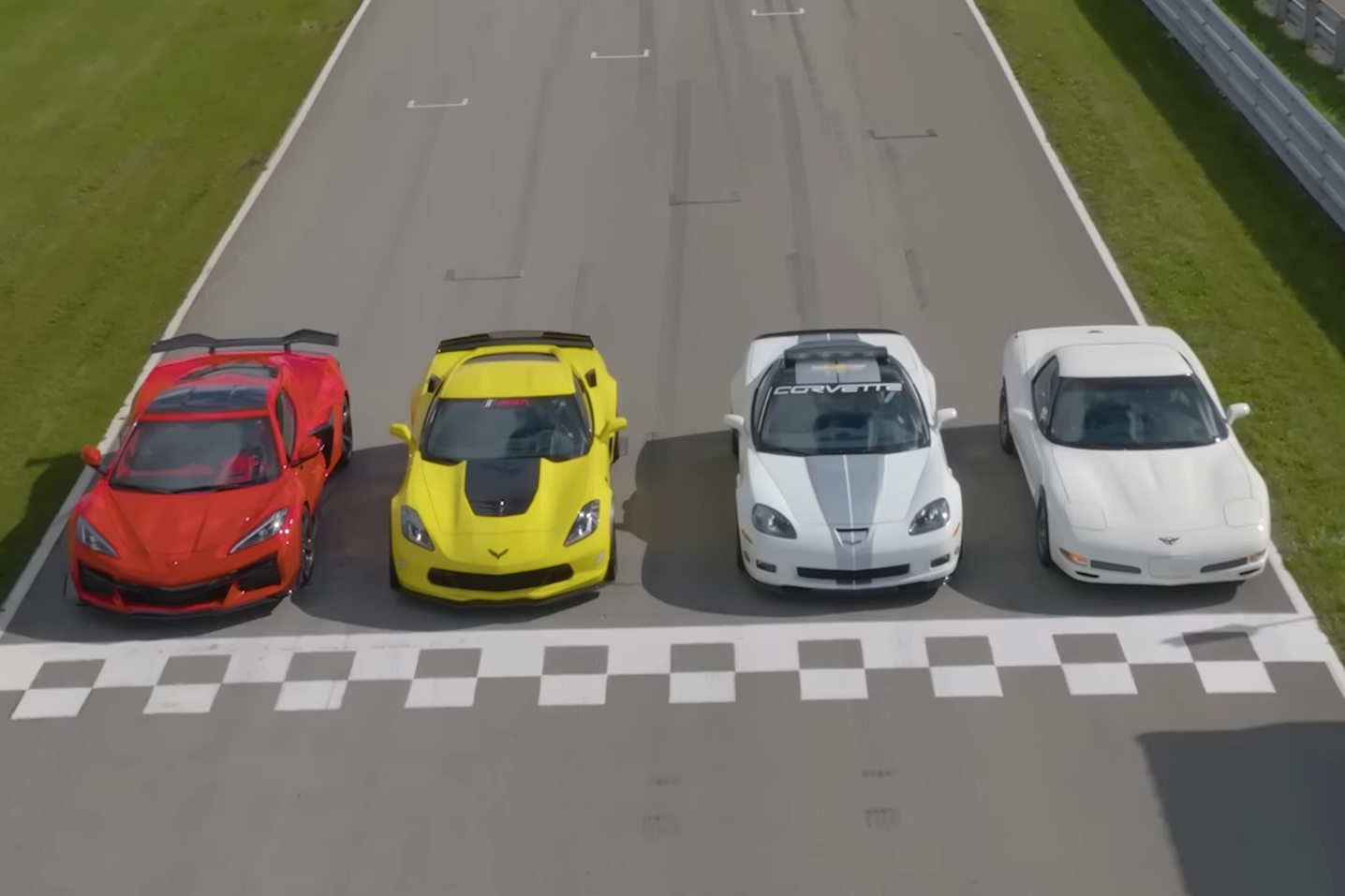 Watch The 2023 Corvette Z06 Race The Last Three Z06 Generations