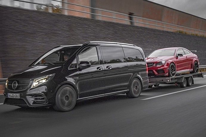 V8-Powered Mercedes V-Class Is A Luxury Super Van