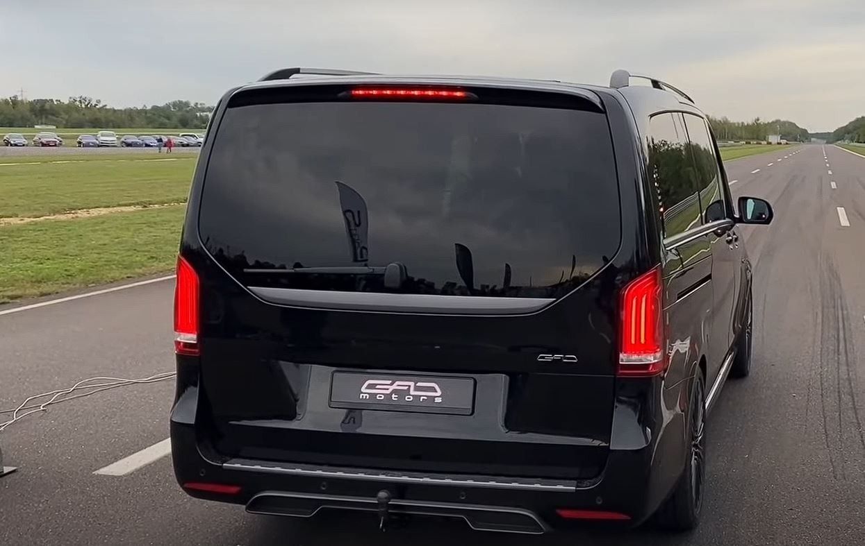 V8-Powered Mercedes V-Class Is A Luxury Super Van