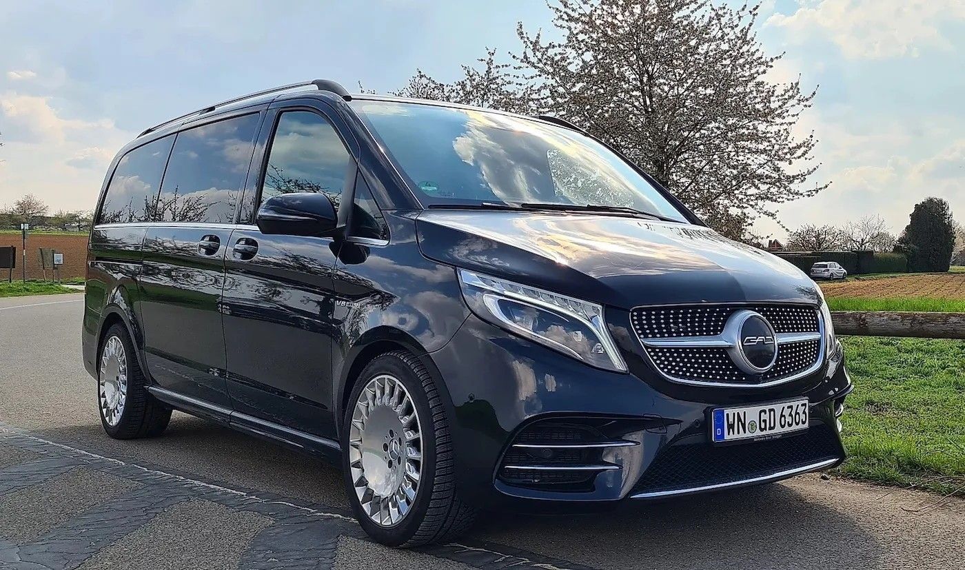 V8-Powered Mercedes V-Class Is A Luxury Super Van