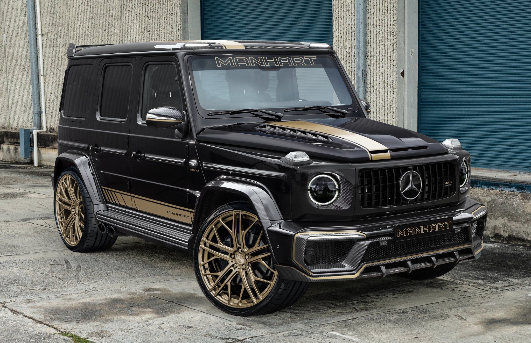 Mercedes-AMG G63 Gets 800-HP Upgrade By Manhart