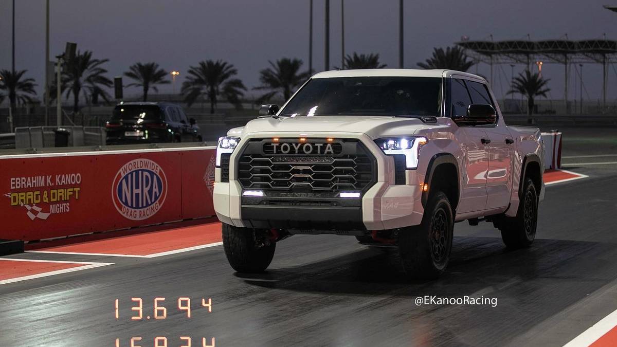 Watch A Tuned 2023 Toyota Tundra TRD Pro Clock A Quarter-Mile In 13.6 ...