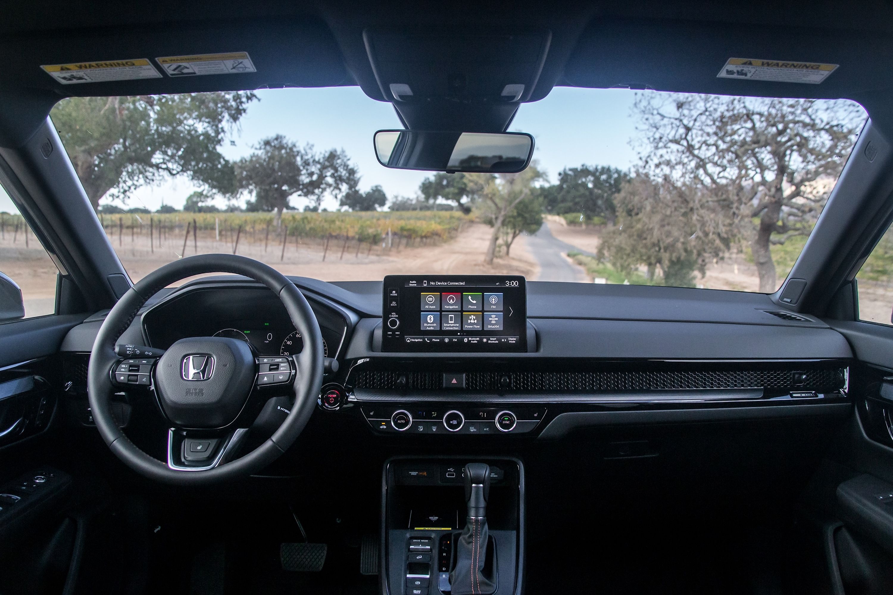 Honda Hybrid Cars Interior