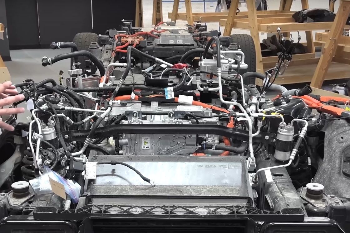 Watch: Explore The 2023 Ford F-150 Lightning's Rolling Chassis