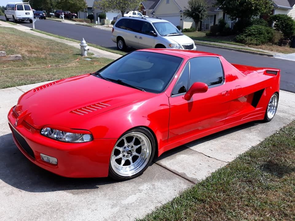 Longtail Honda Civic del Sol Is A Supercar, Limousine, And Pickup All ...