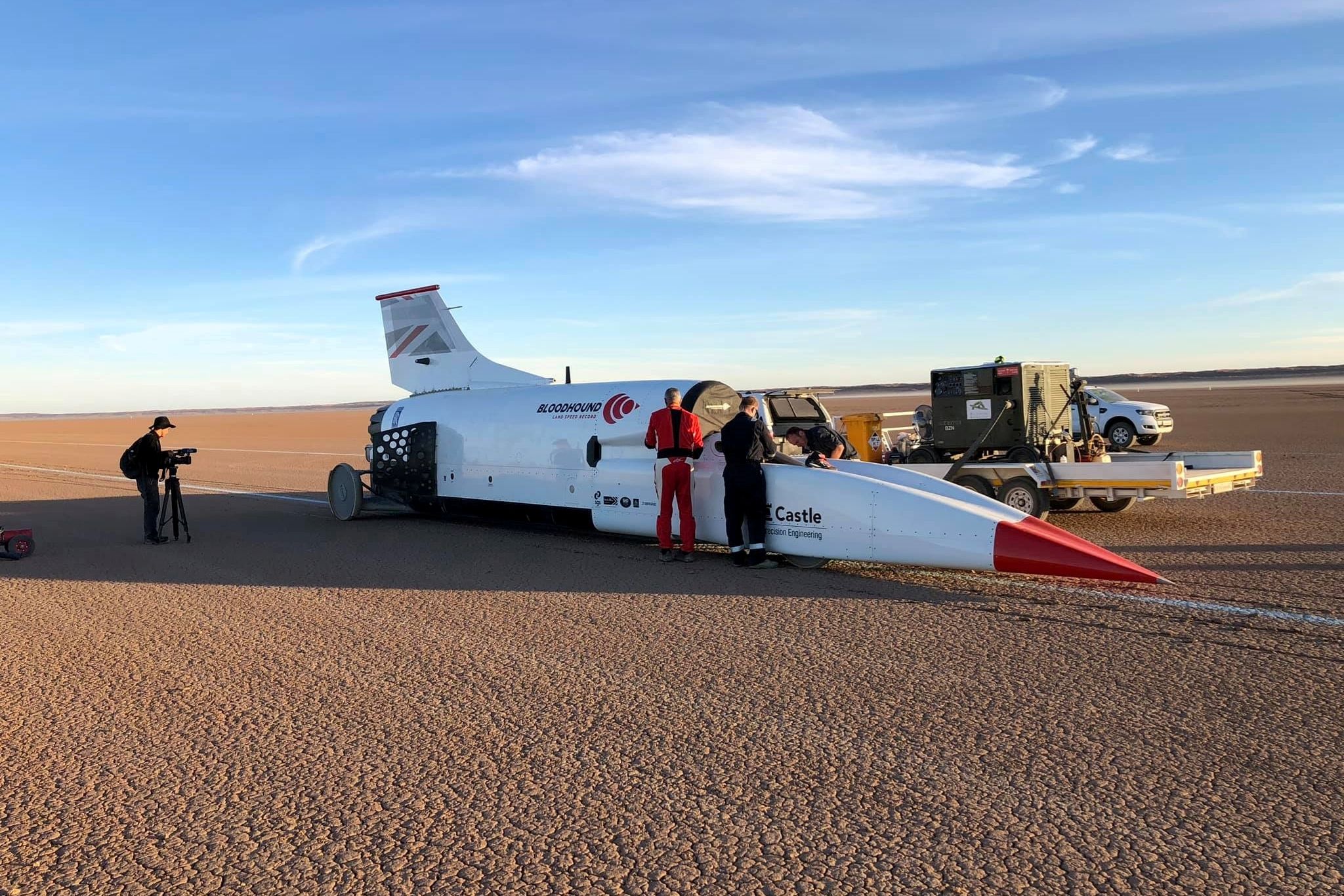 Bloodhound LSR Is Going For A Green Land Speed Record