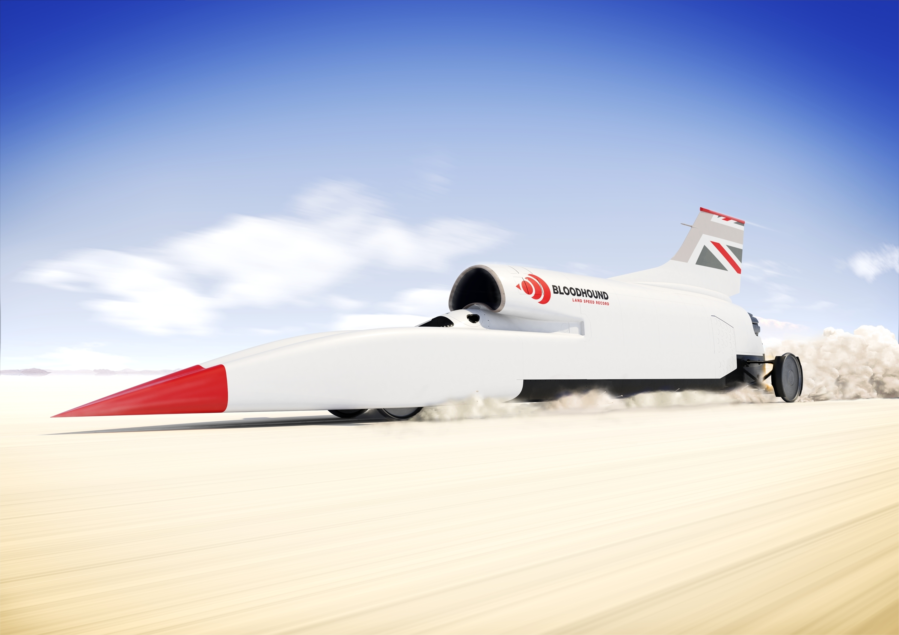 Bloodhound LSR Is Going For A Green Land Speed Record