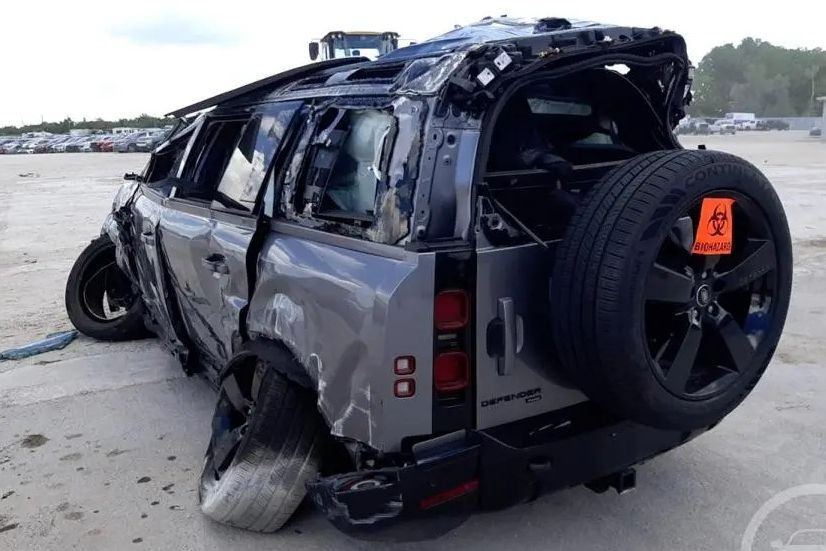 Watch A Land Rover Defender 110 Roll Six Times Across A Highway In ...