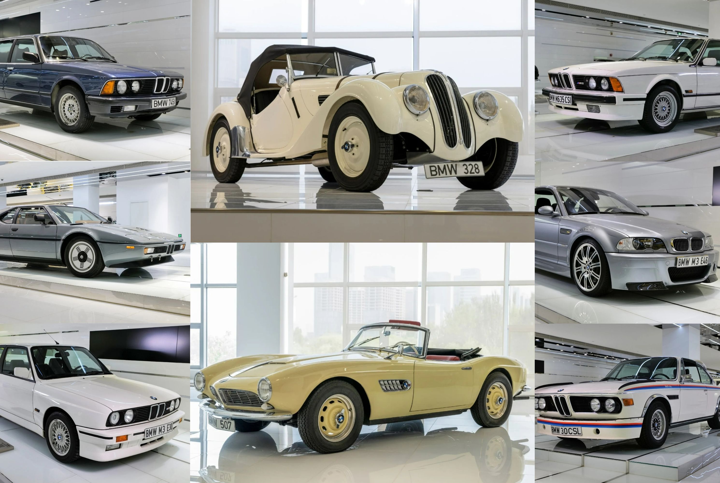 Bavarian Legends Collection Including The BMW M1, E30 M3, E23 7 Series ...