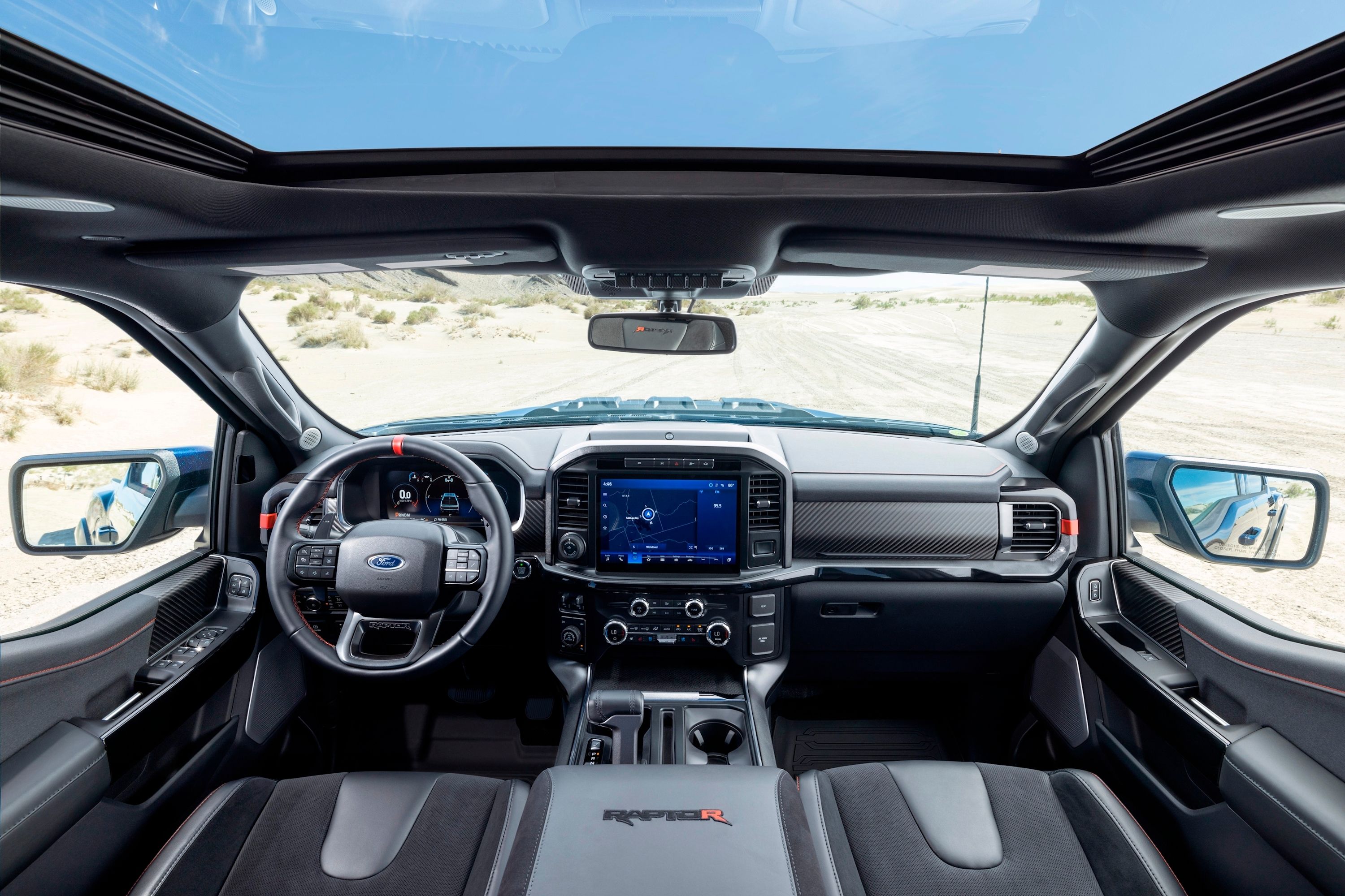 2024 Ford Raptor Interior Blue