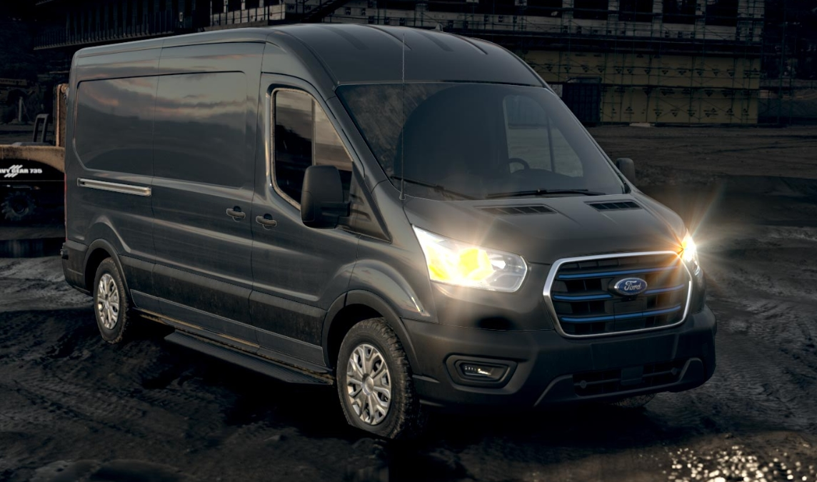 2022 Ford E-Transit Cargo Van Exterior Photos