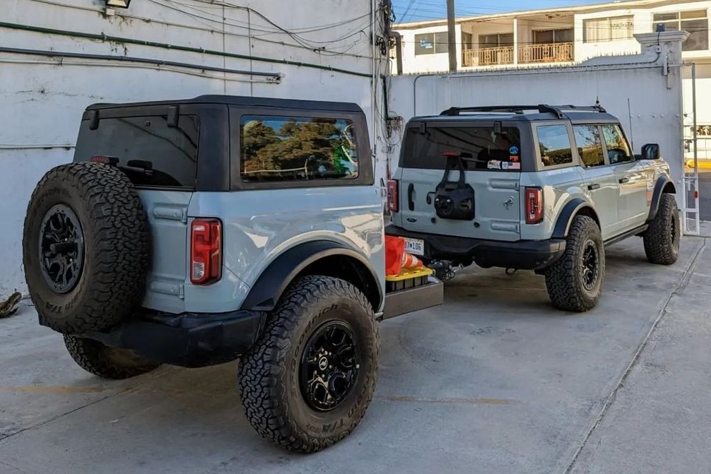Pre-Production Ford Bronco Transformed Into Matching Support Trailer