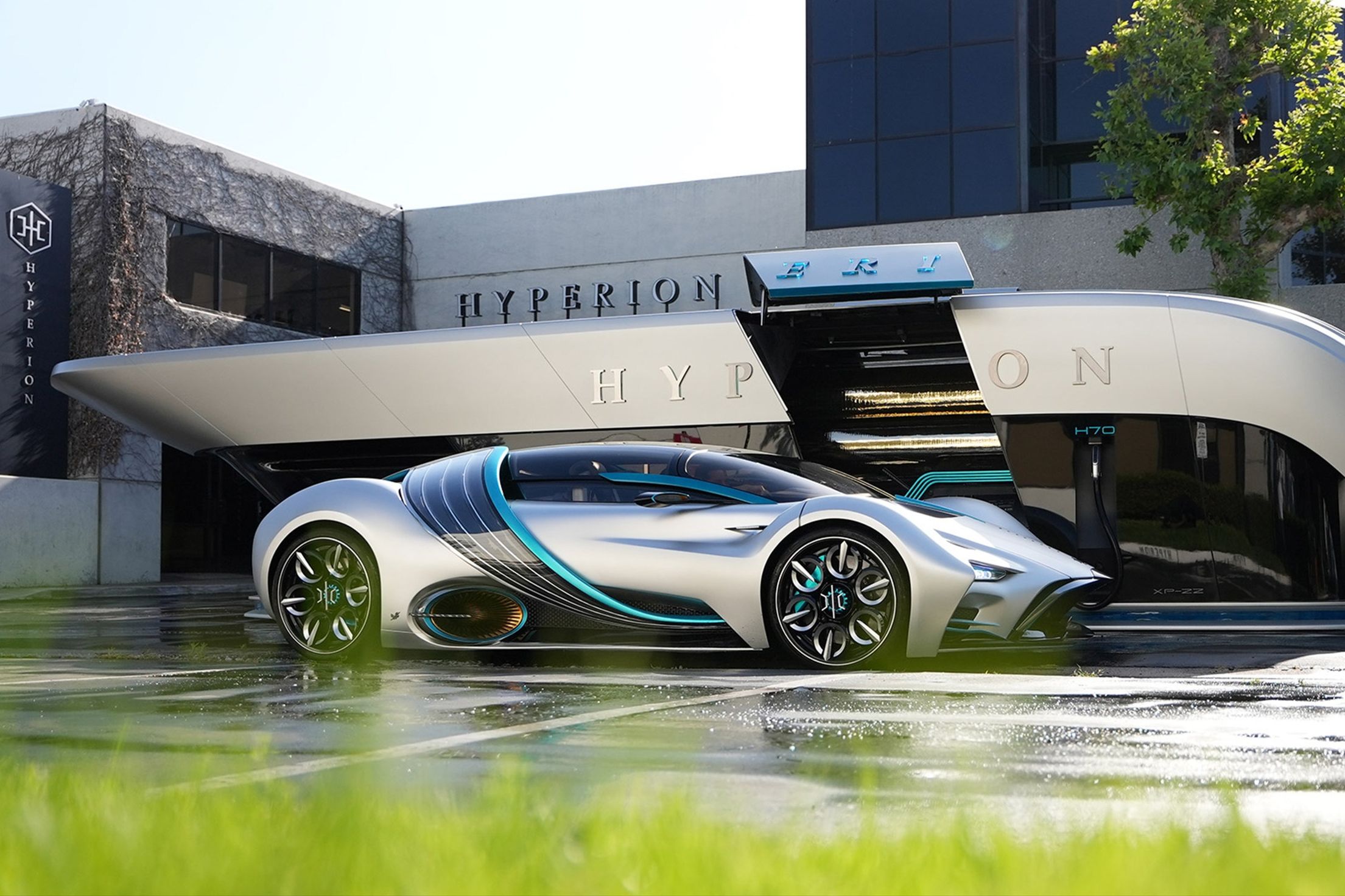 Hyperion Unveils Mobile Hydrogen Station Capable Of Five-Minute Refuels