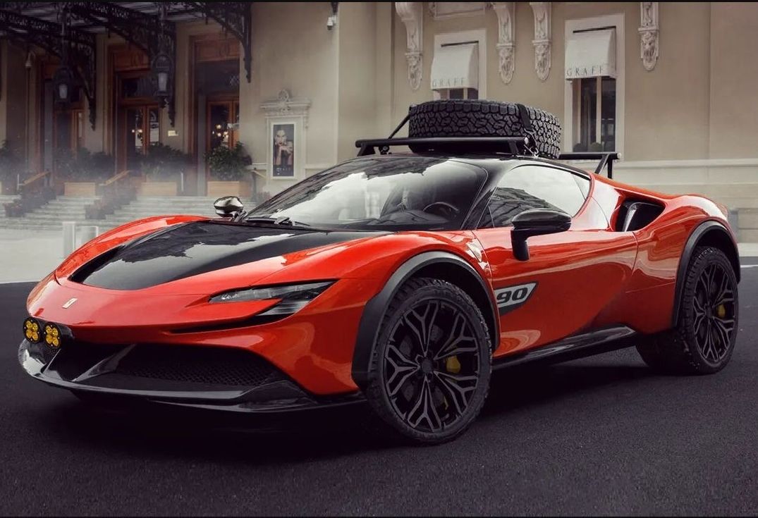 Ferrari SF90 Imagined As Off-Road Supercar To Rival 911 Dakar And ...
