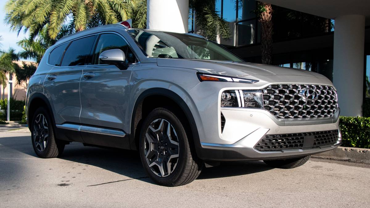 2022 Hyundai Santa Fe Hybrid Interior Photos