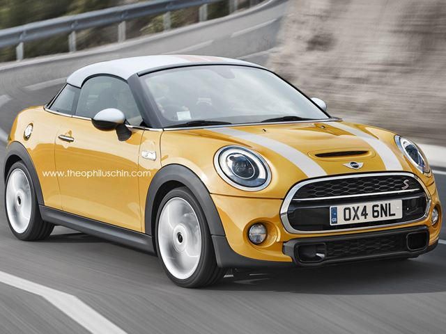 The Mini Cooper Coupe Will Forever Look Weird