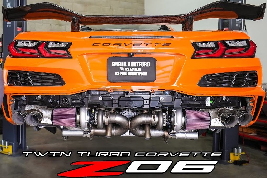 Say Hello To The World's First Twin-Turbo 2023 Chevrolet Corvette Z06