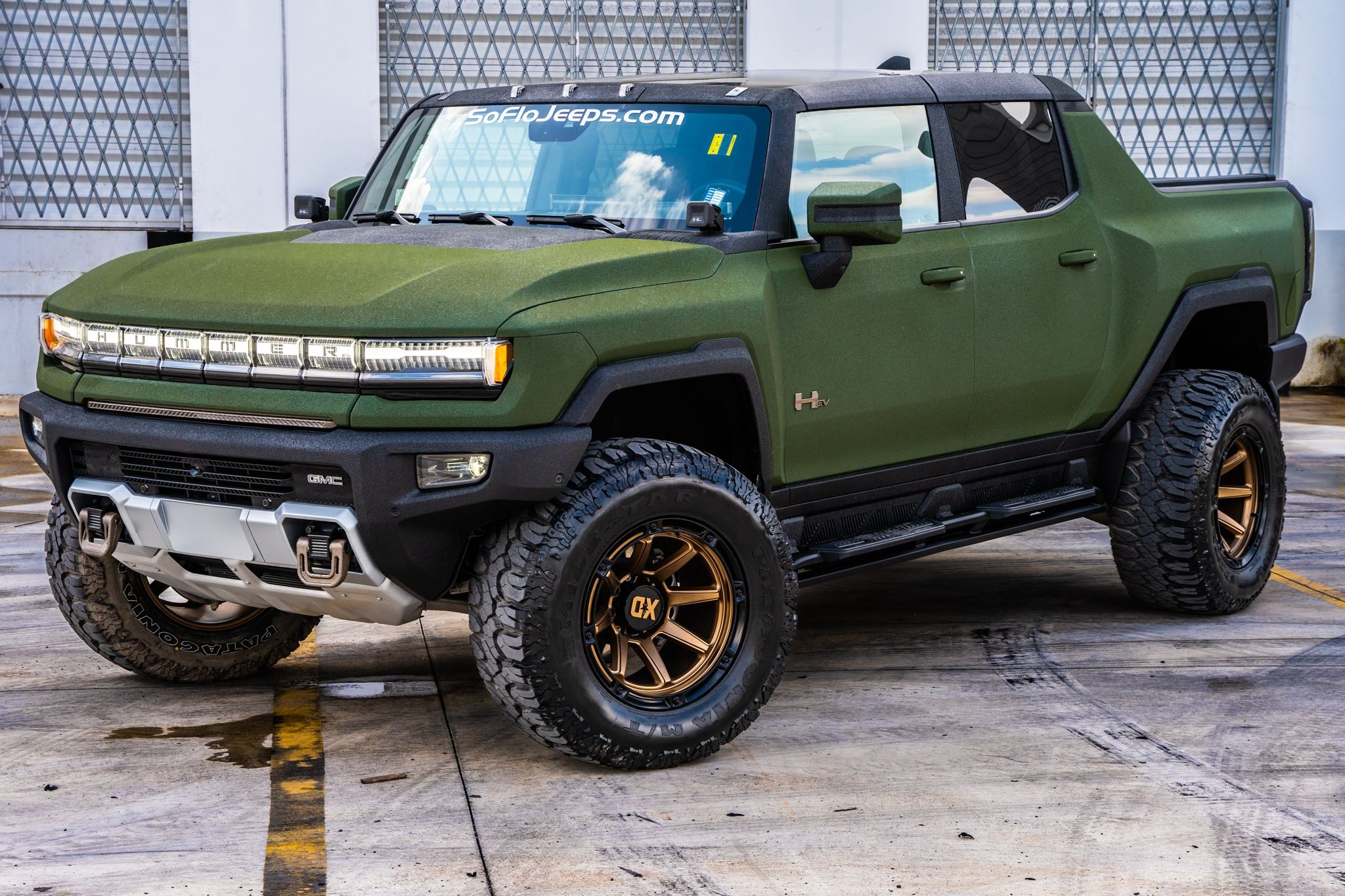 Kevlar Coated Hummer EV Goes Back To Its Military Roots