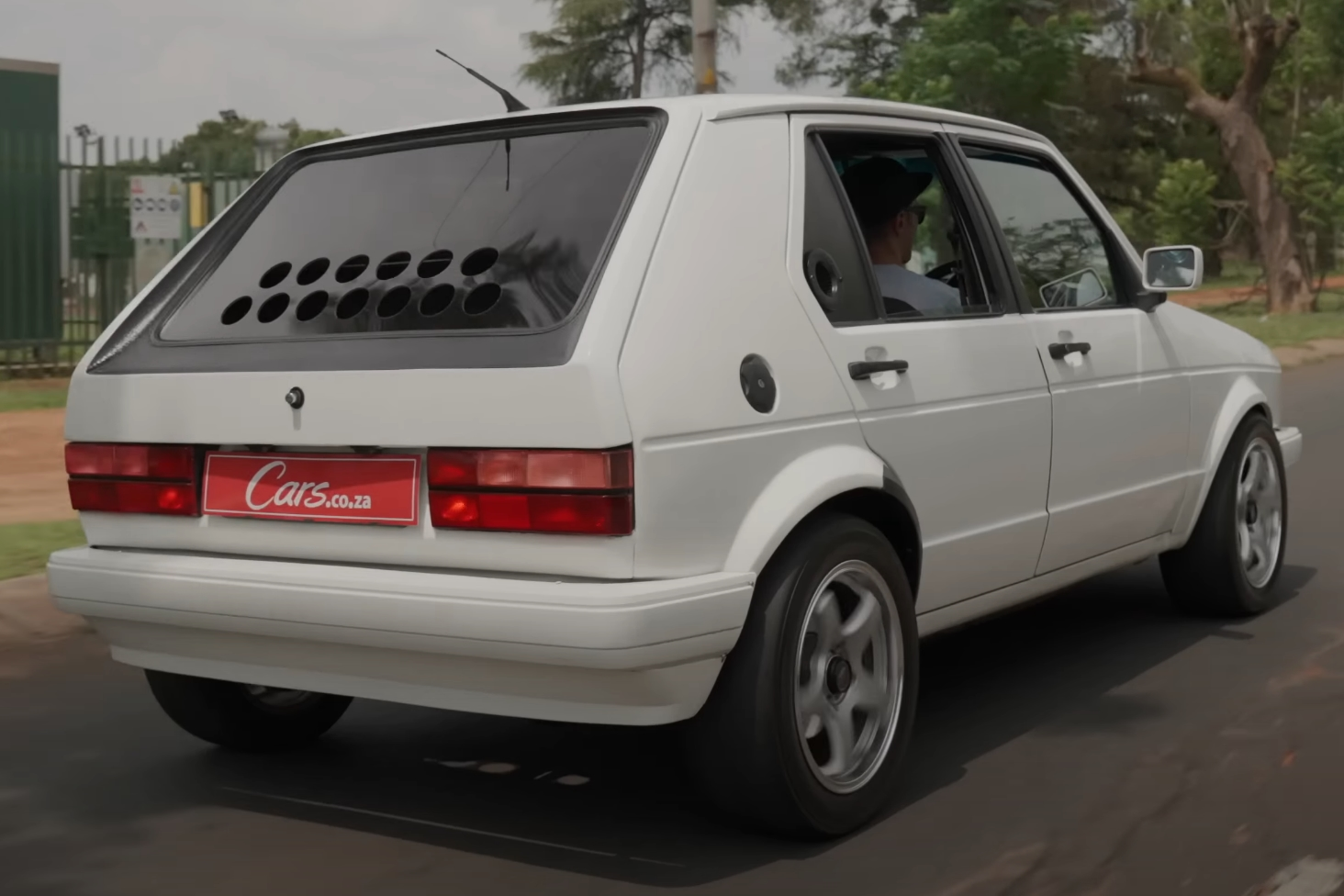 Unassuming Mk1 VW Golf Is A 500-HP Monster With Two VR6 Engines