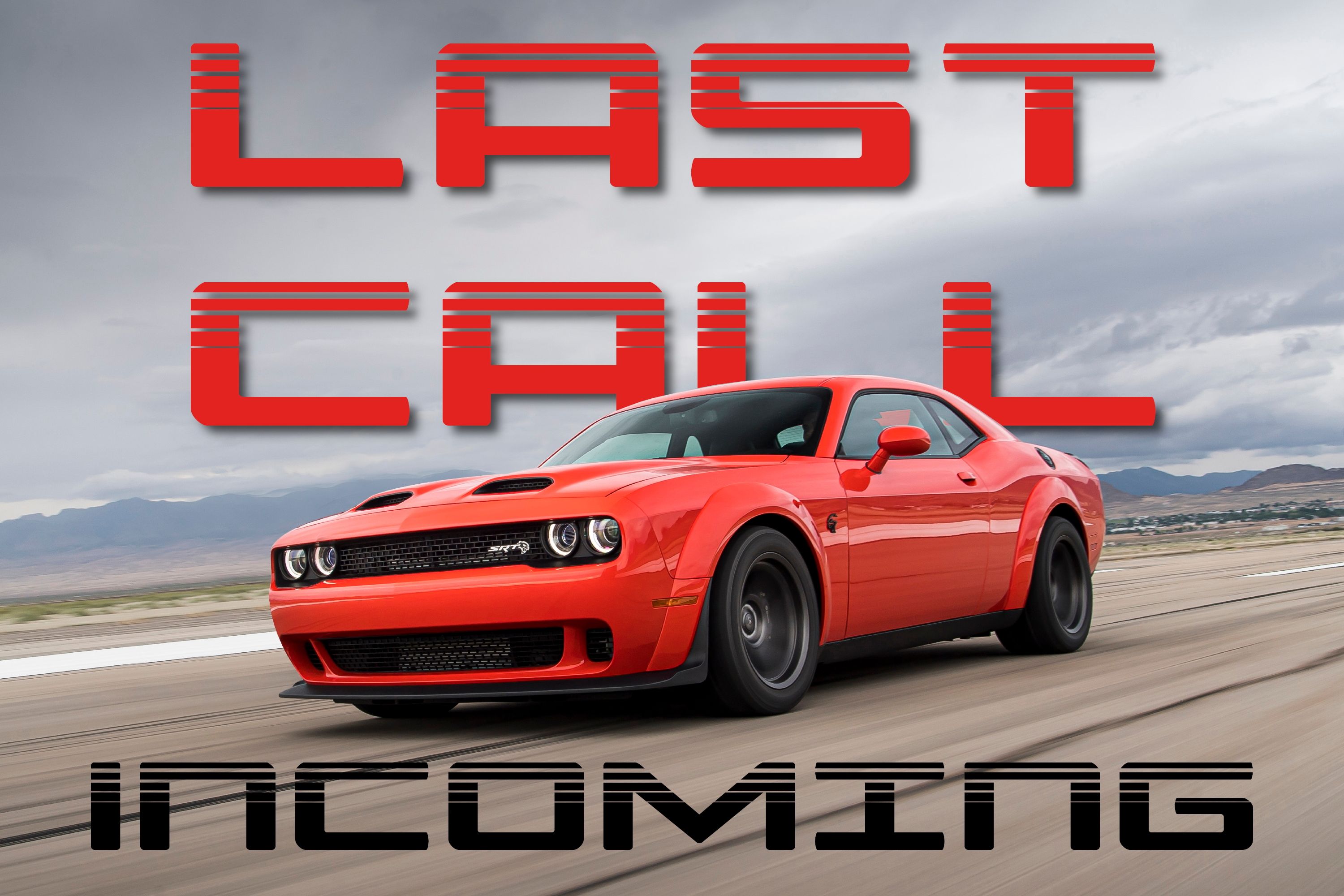 Final Dodge 'Last Call' Special Edition Gets A Reveal Date