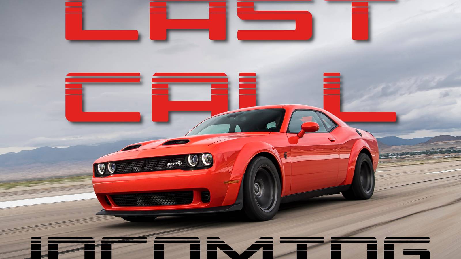 Final Dodge 'Last Call' Special Edition Gets A Reveal Date