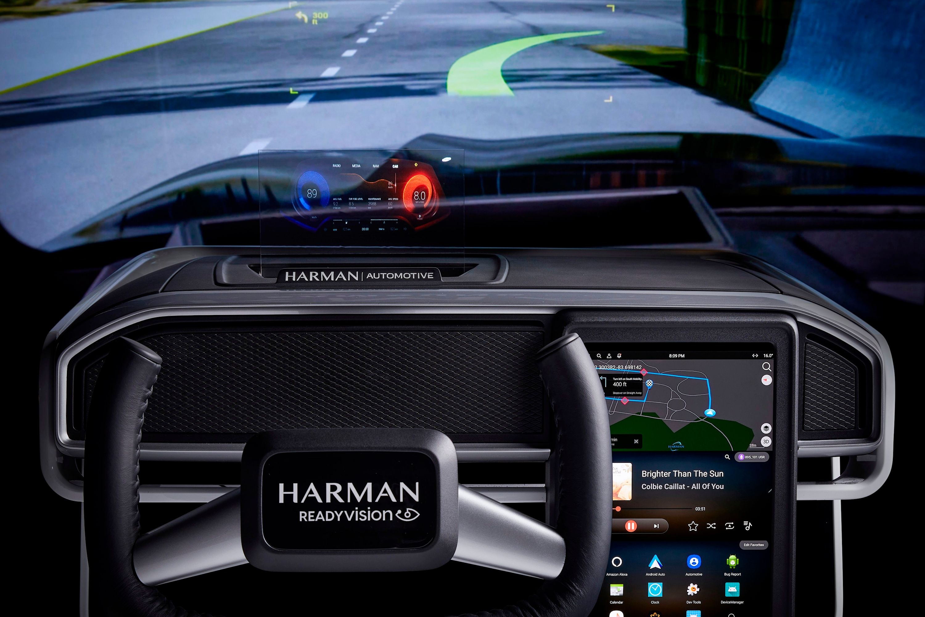Harman's New Head-Up Displays And Infotainment Systems Will ...