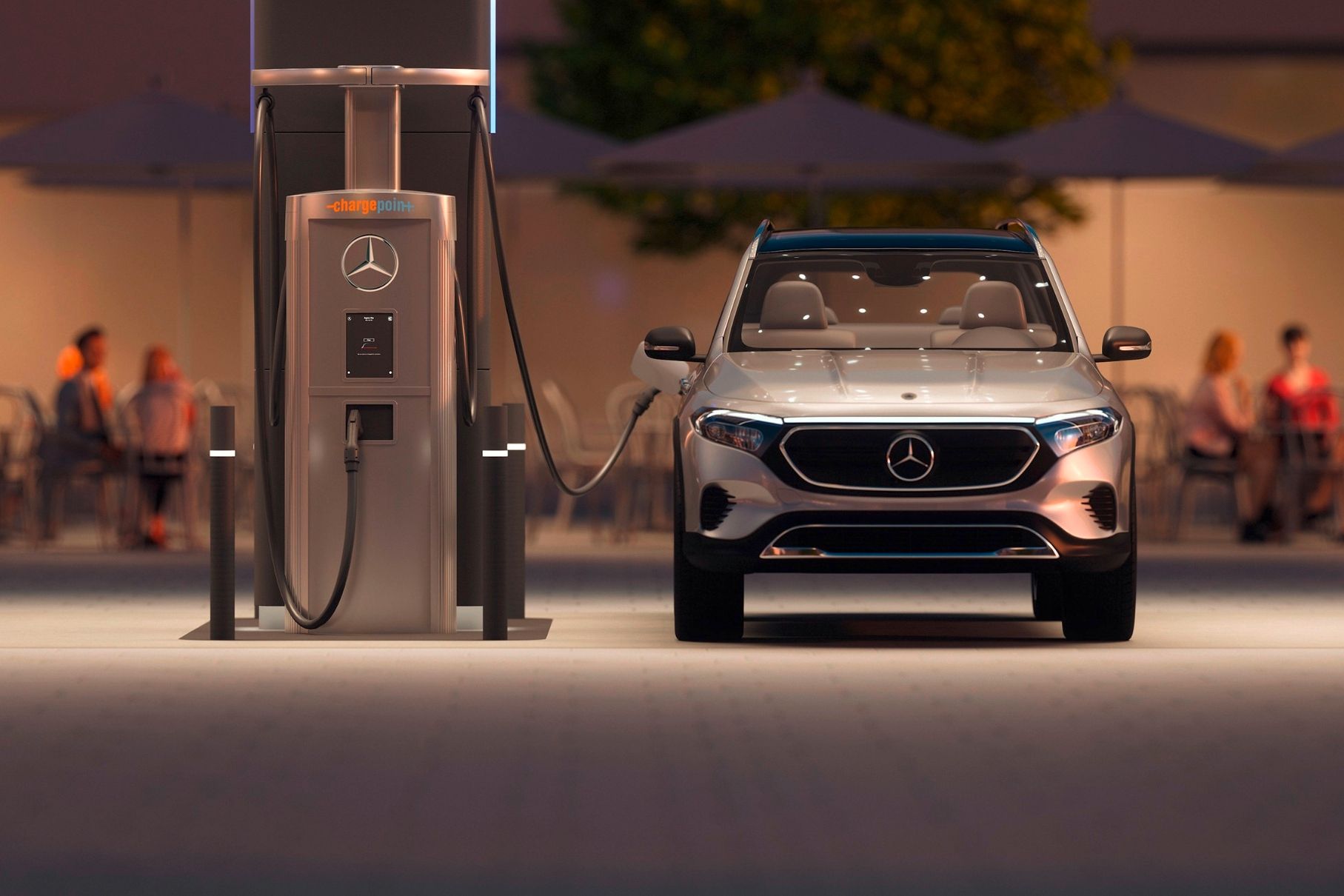 Mercedes-Benz Launches High-Power Merc-Branded Charging Network