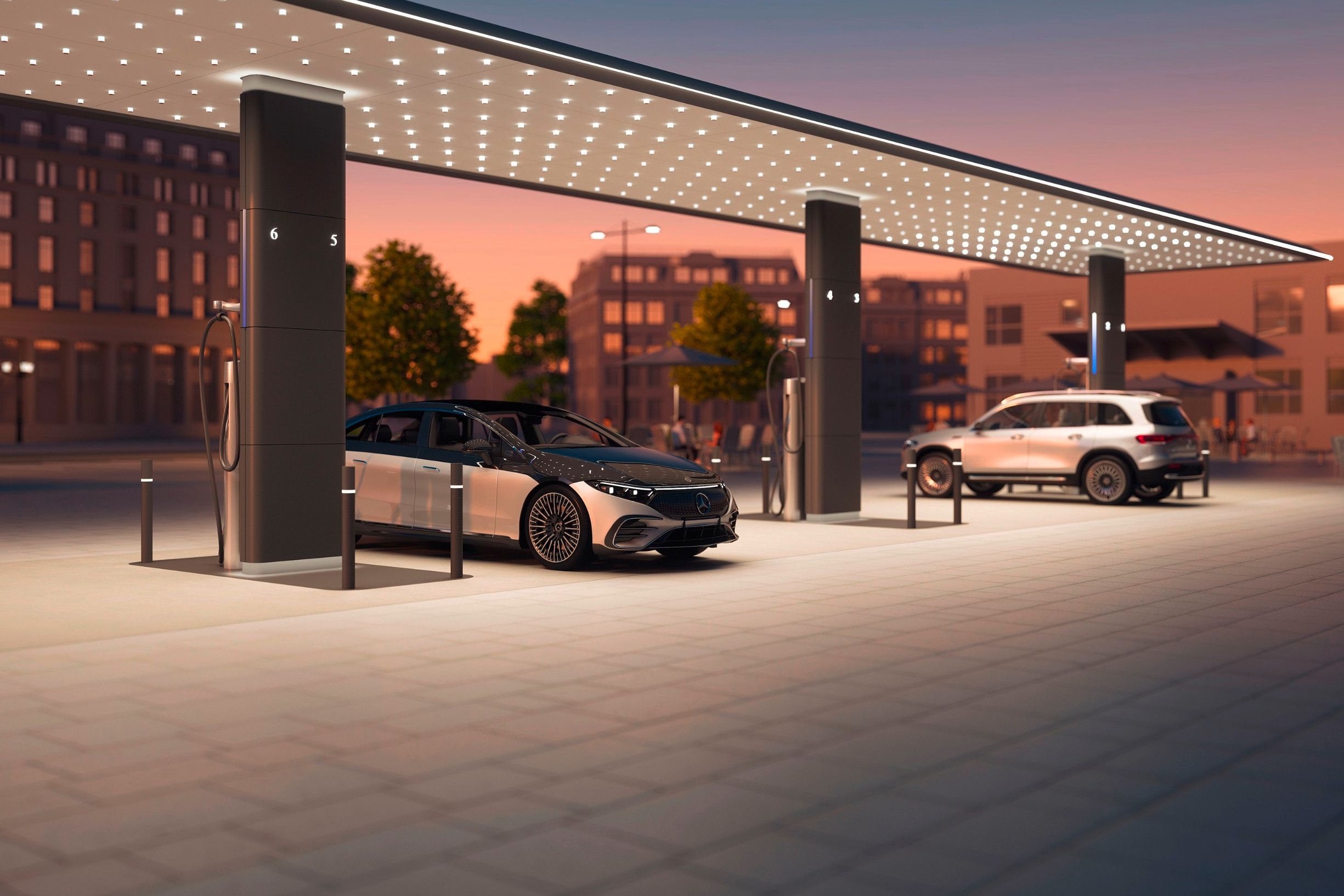 Mercedes-Benz Launches High-Power Merc-Branded Charging Network