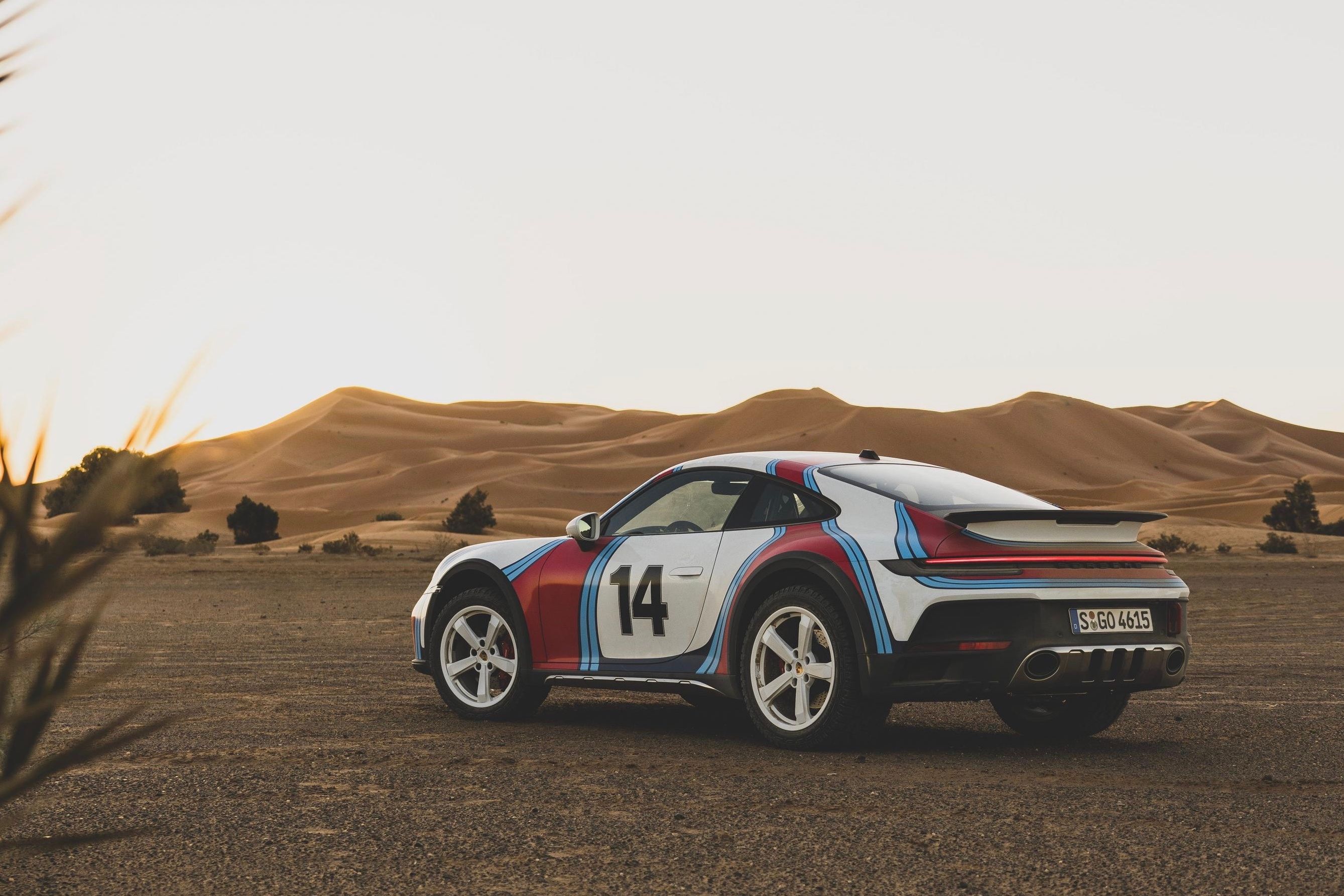 Porsche 911 Dakar Gets Epic Martini Racing-Inspired Livery