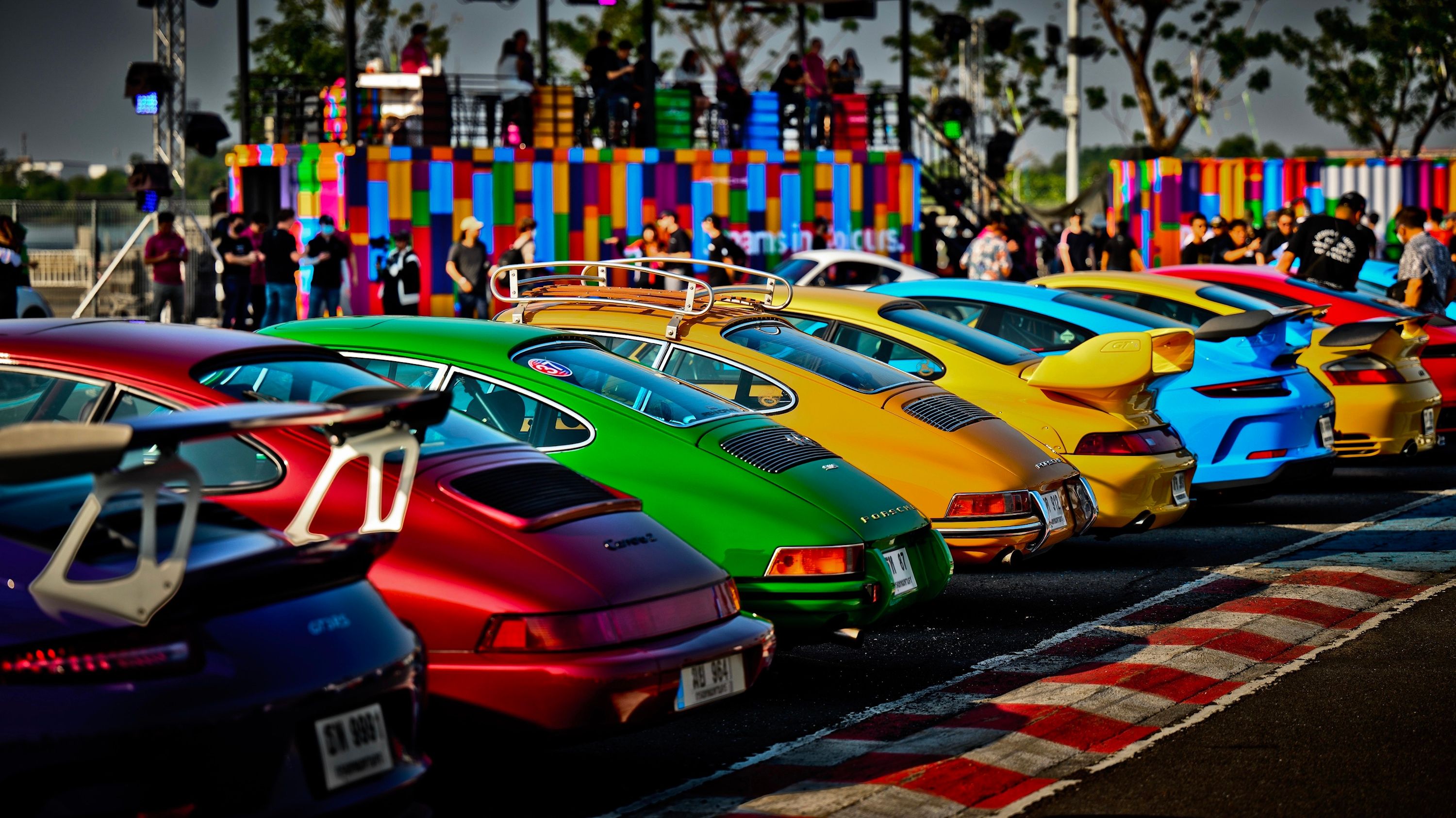 Bangkok's Air-Cooled Porsche Extravaganza Is A Candy-Colored Dream