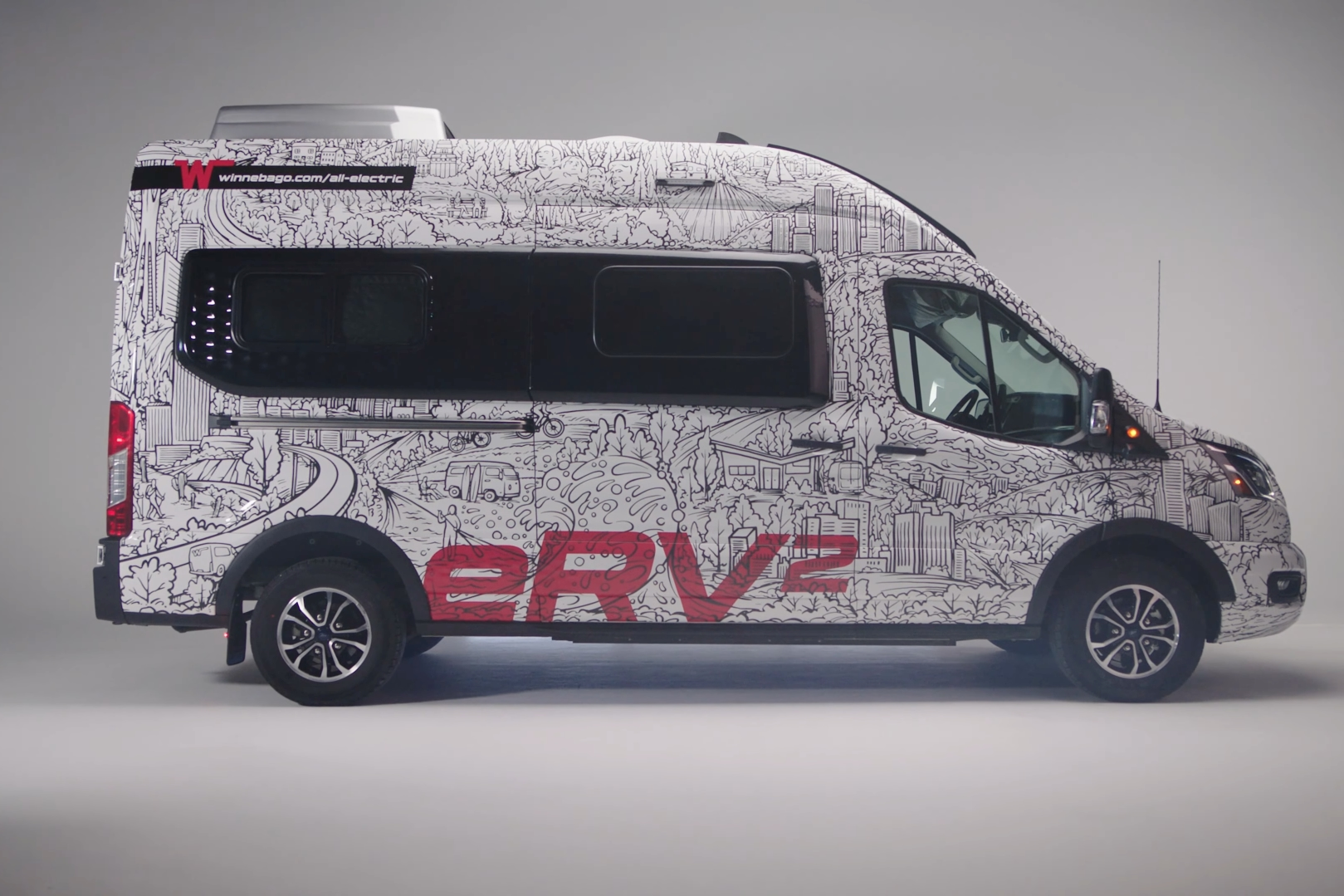 Winnebago Unveils All-Electric RV Prototype With 108 Miles Of Range