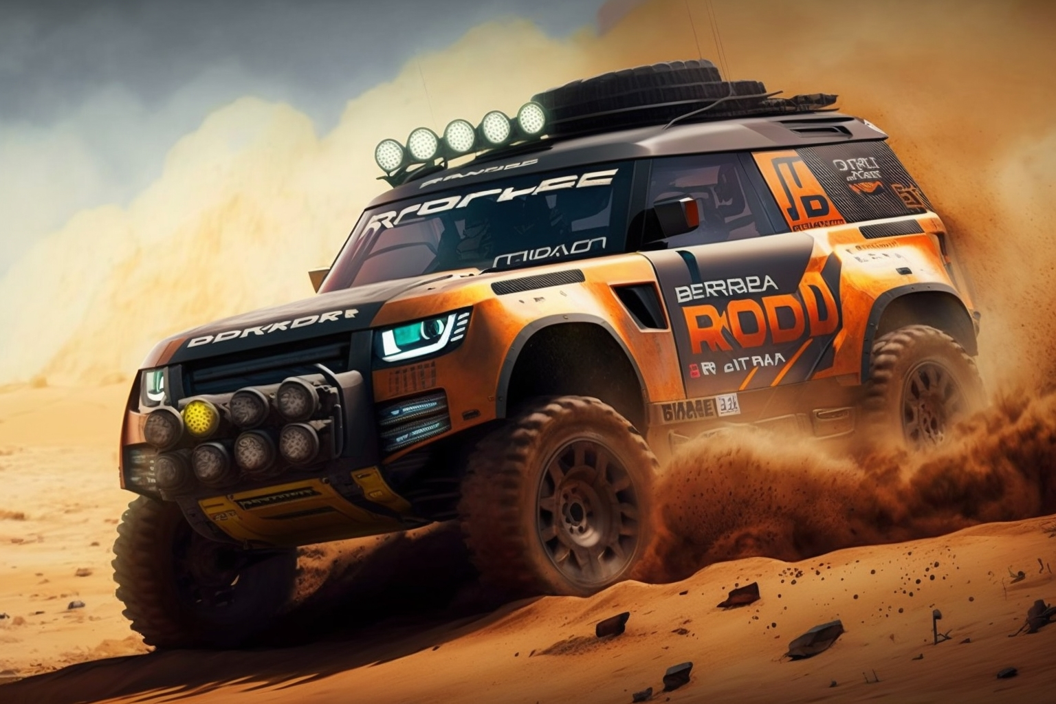Land Rover Designs New Roll Cage And Suspension For A Hardcore Offroad ...