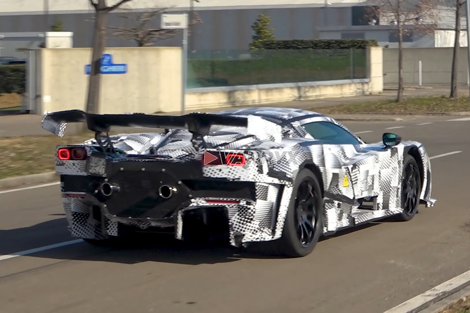 Ferrari LaFerrari Successor Development Mule Spied With Massive Rear Wing